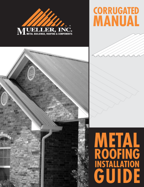 Installation Manuals - Mueller, Inc