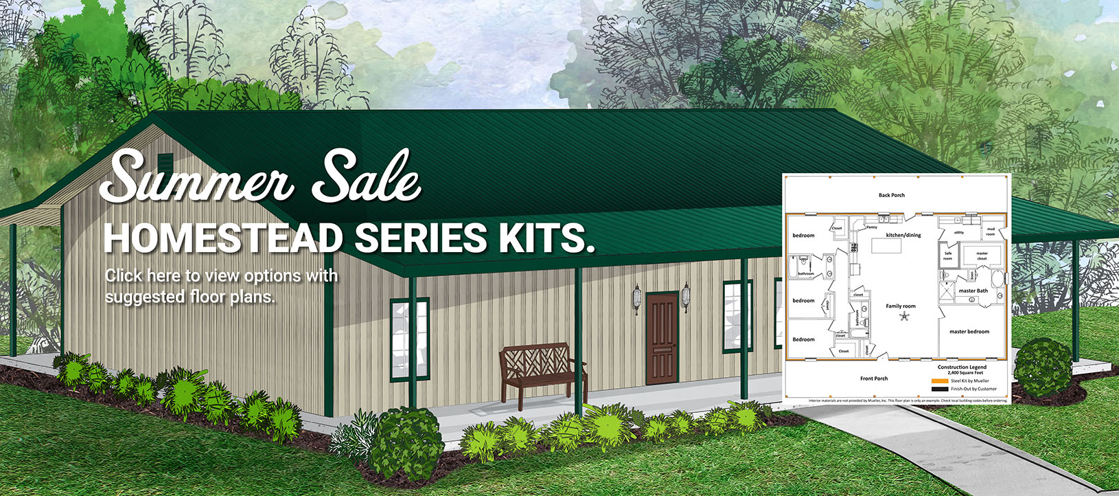 Steel Buildings, Metal Buildings, Metal Roofing - Mueller, Inc